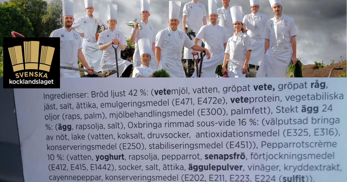 Kocklandslaget överträffar sig själva – i tillsatser - Äkta vara Sverige